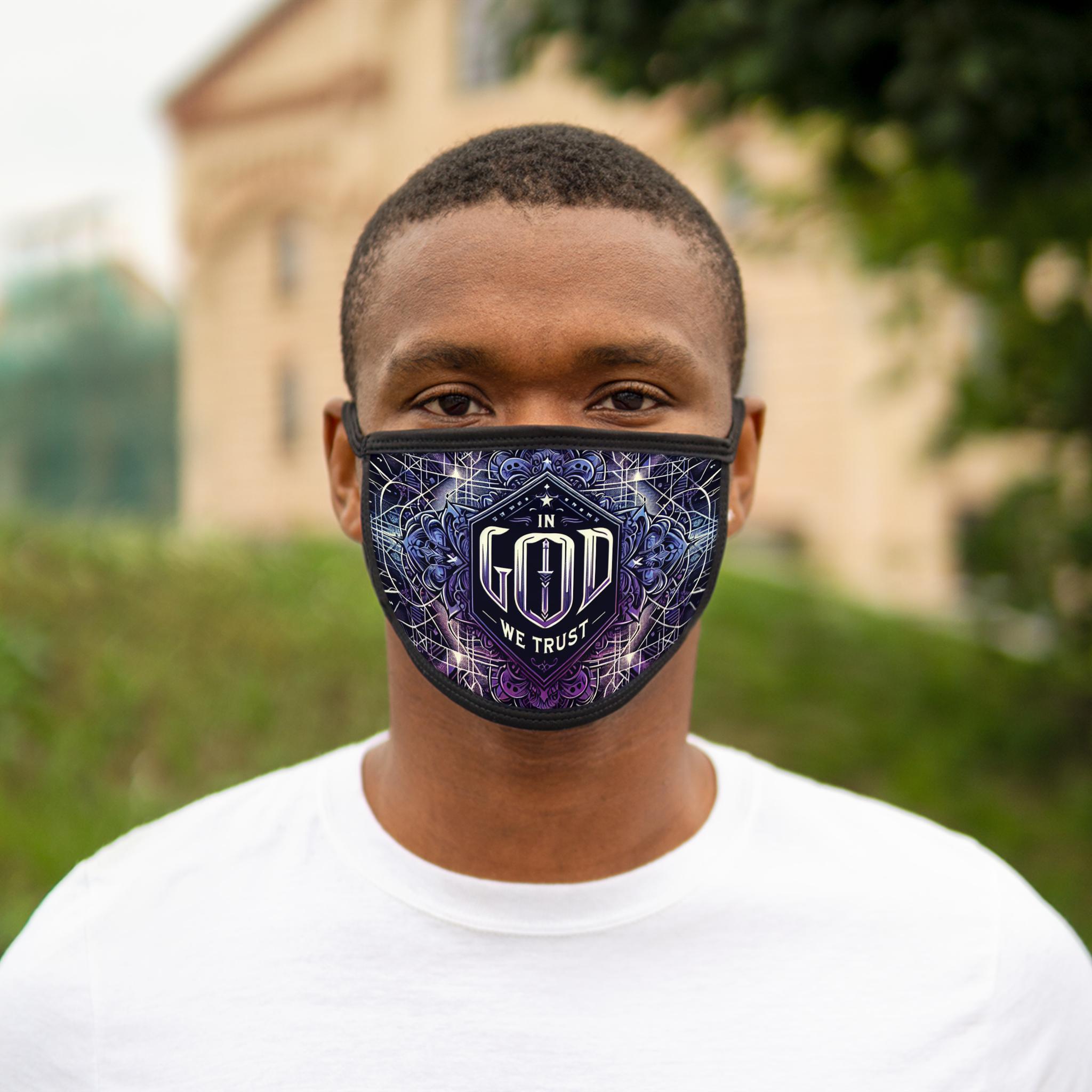 In God We Trust Face Mask, Religious Gift - Etsy