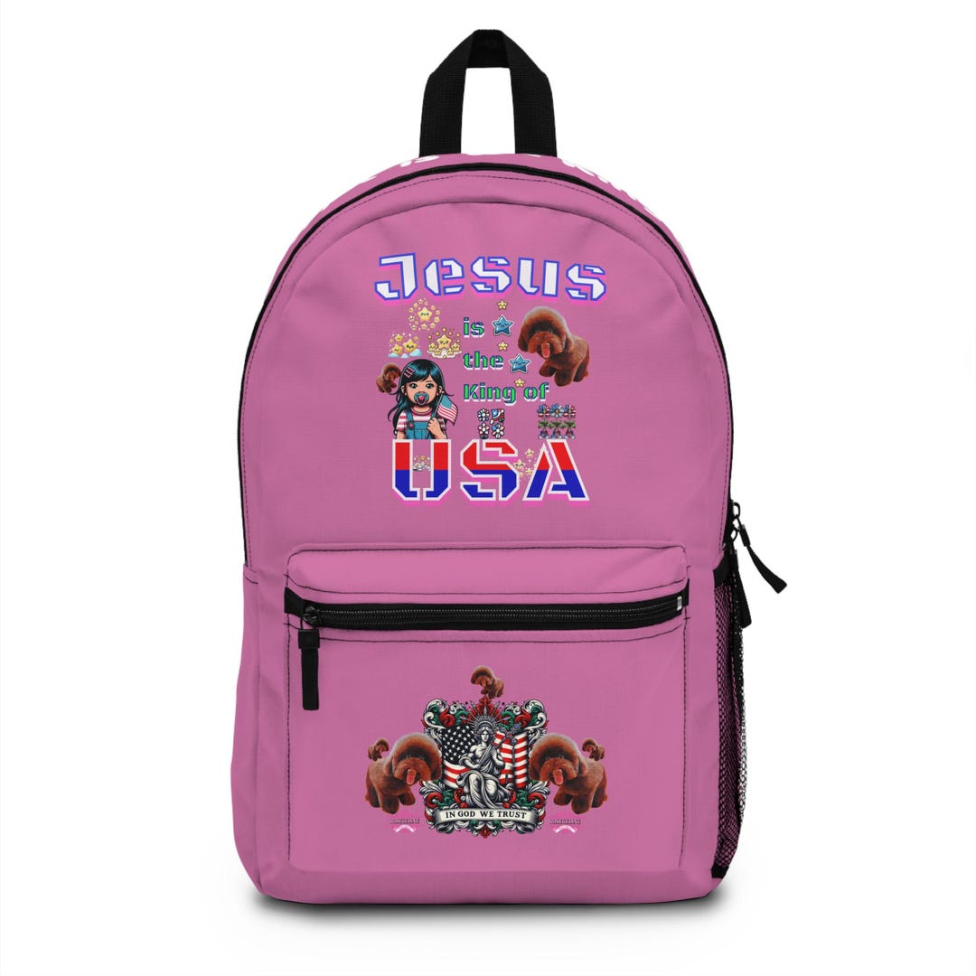 Patriot Backpack,usa Flag Backpack,jesus Cross Backpack,christian ...