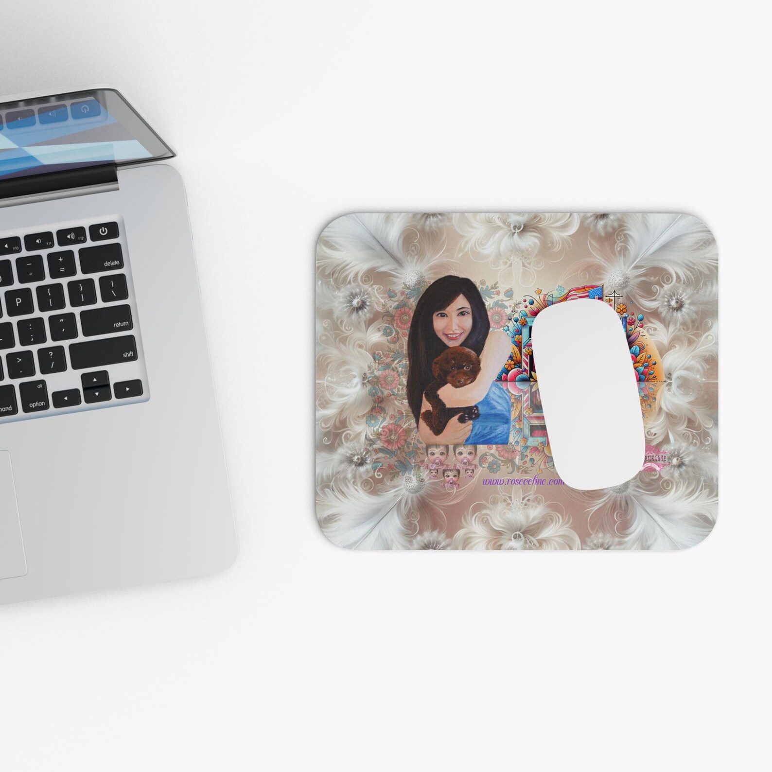 Patriot Faith Mouse Pad,american USA Flag Mouse Pad,christian Mouse Pad ...