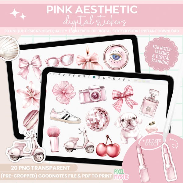 Pinterest Stickers - Etsy