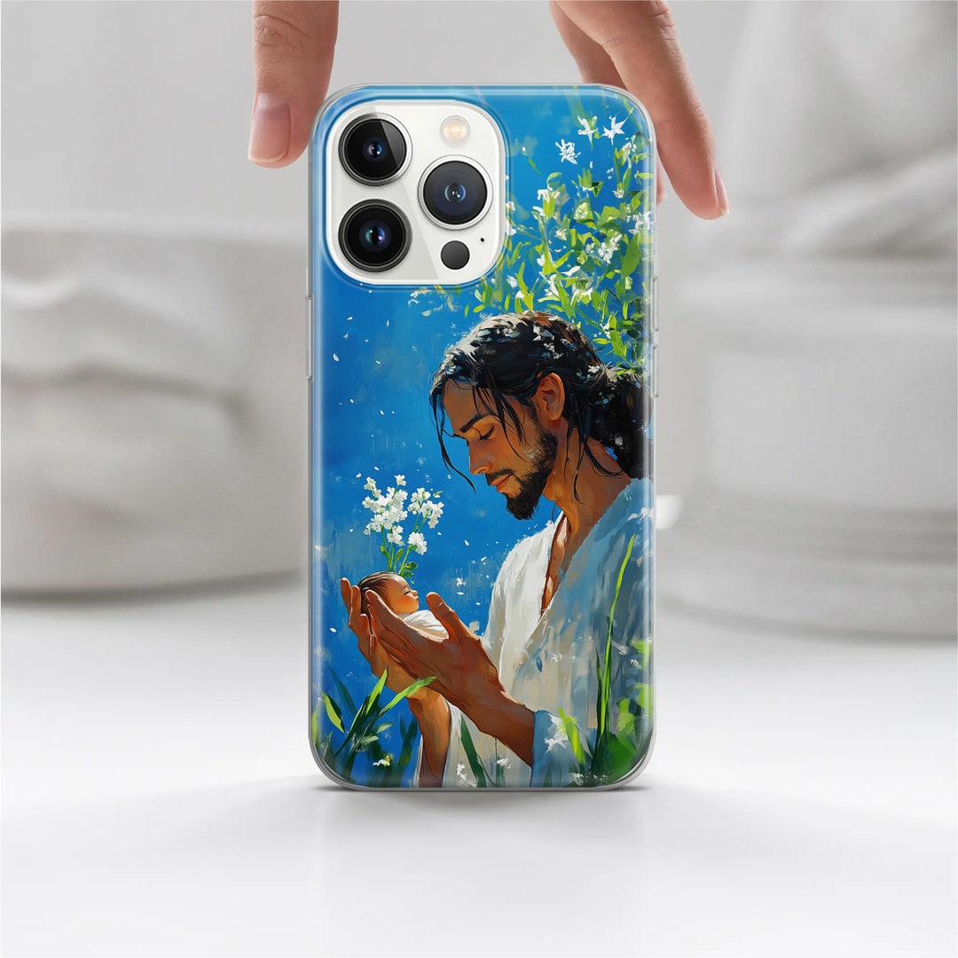 Lord Phone Case Jesus Son of God Cover for iPhone 16 Pro, 15, 14, 13 ...