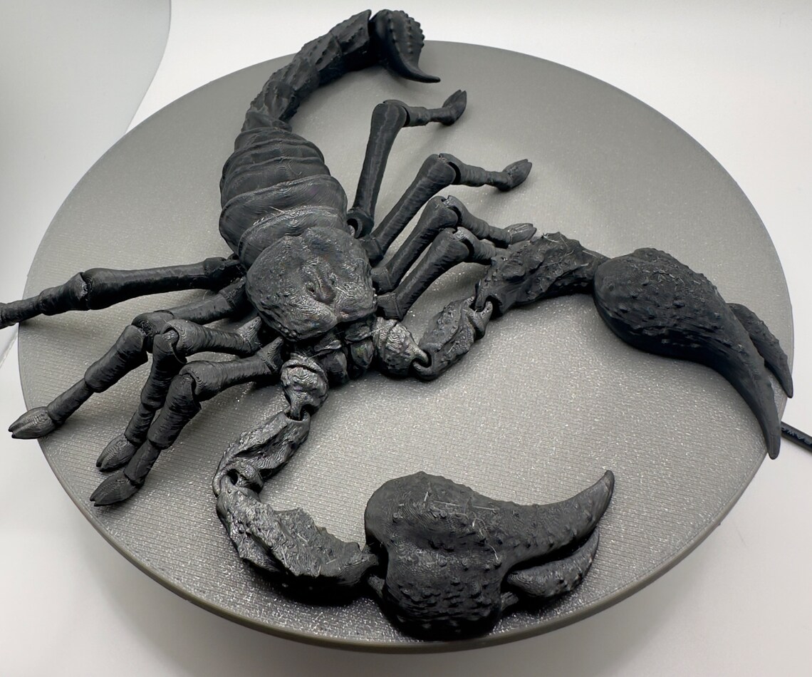 Beautiful Detailed Articulated Toy Scorpion - Realistic and Flexible - Etsy