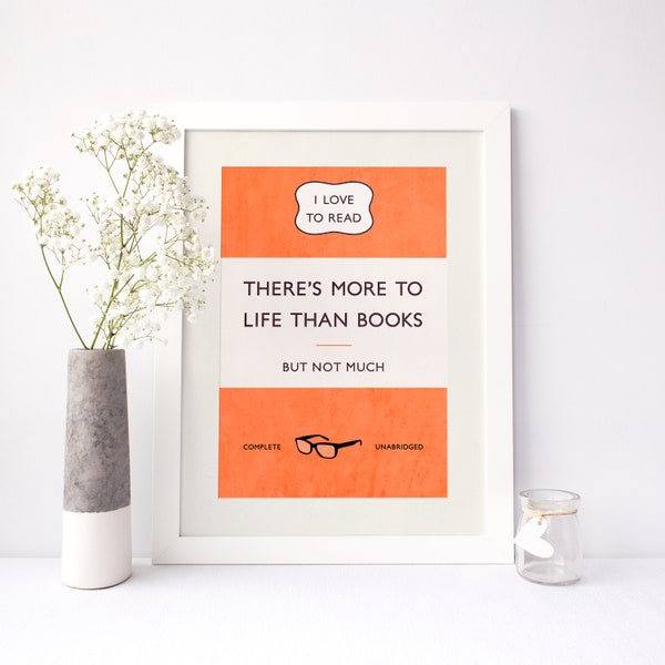 Penguin Book Poster - Etsy UK