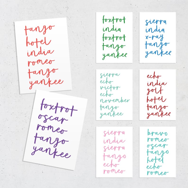 THIRTY 30th Birthday Card - Using Phonetic Spelling Alphabet - Etsy UK
