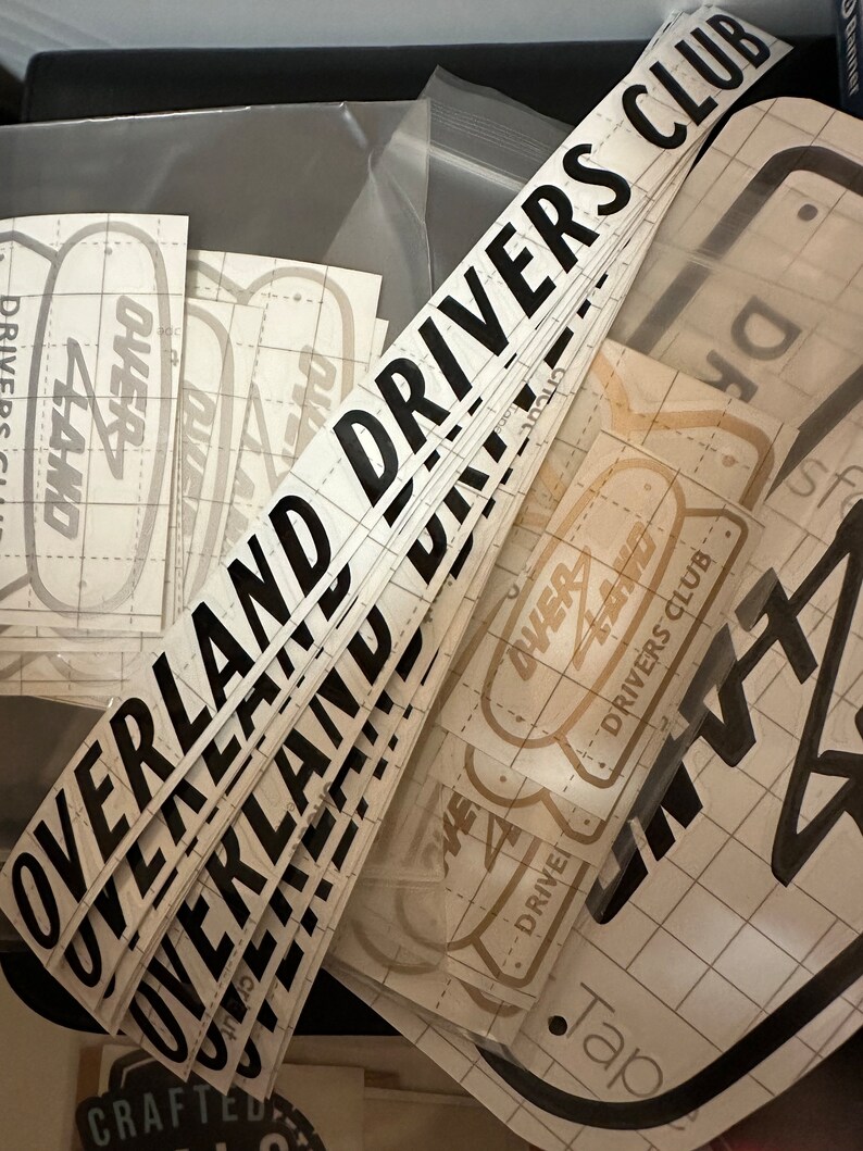 Land Rover / Overland Heritage Decal - Etsy
