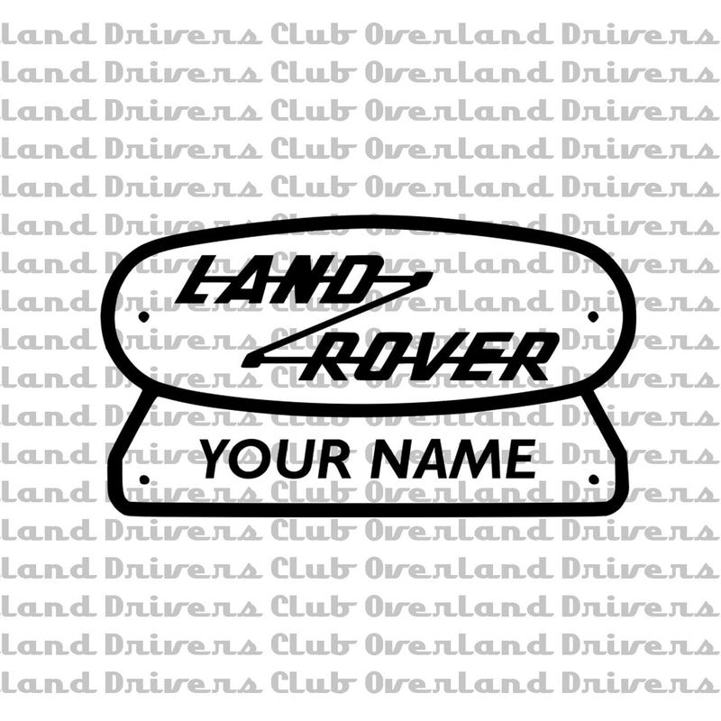 Land Rover Decal - Etsy