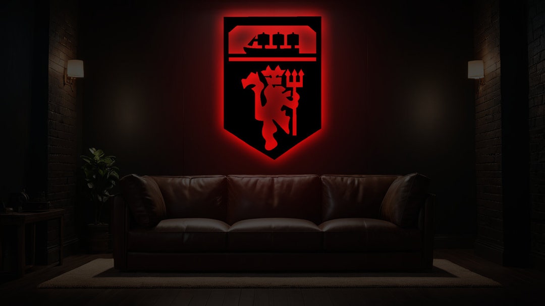 Manchester United, Manchester United Led, Manchester is Red, RGB Led ...