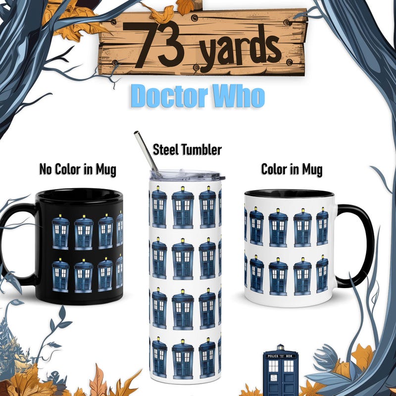 Tardis Mugs - Etsy