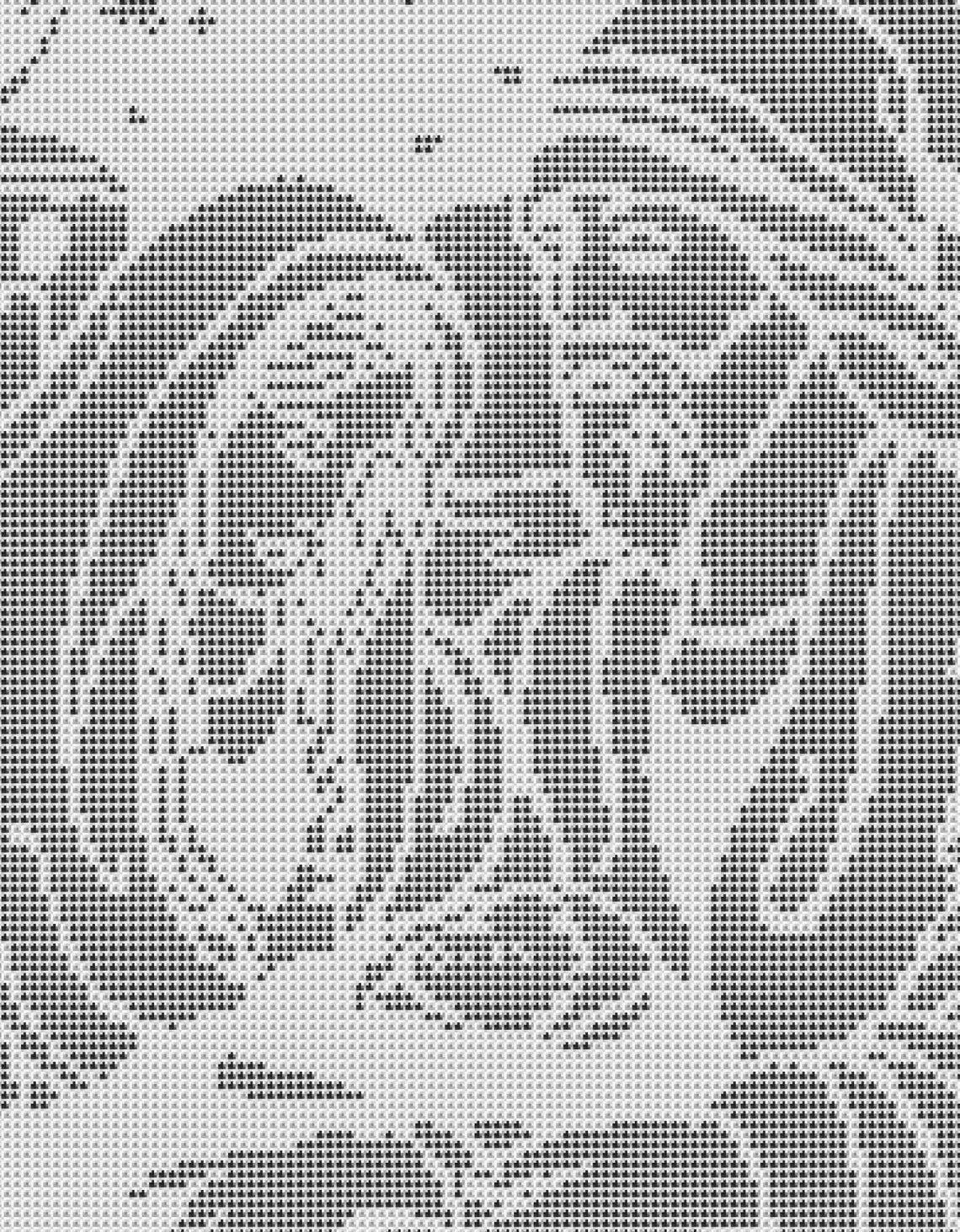 Mary, Joseph, and Baby Jesus Filet Crochet Pattern - Etsy