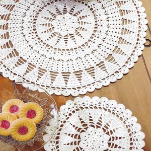 Vintage Christmas Trees Crochet Doily Pattern (PDF Download) - Etsy