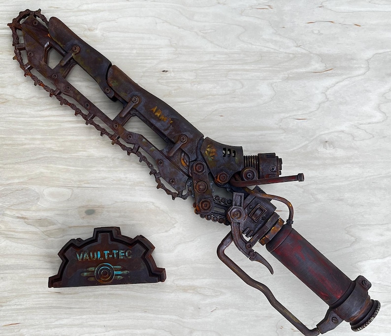 STL Files for 3D Printing Fallout Ripper Prop Decor Cosplay Game ...