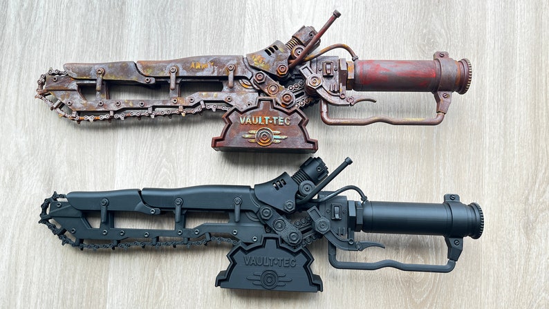 STL Files for 3D Printing Fallout Ripper Prop Decor Cosplay Game ...
