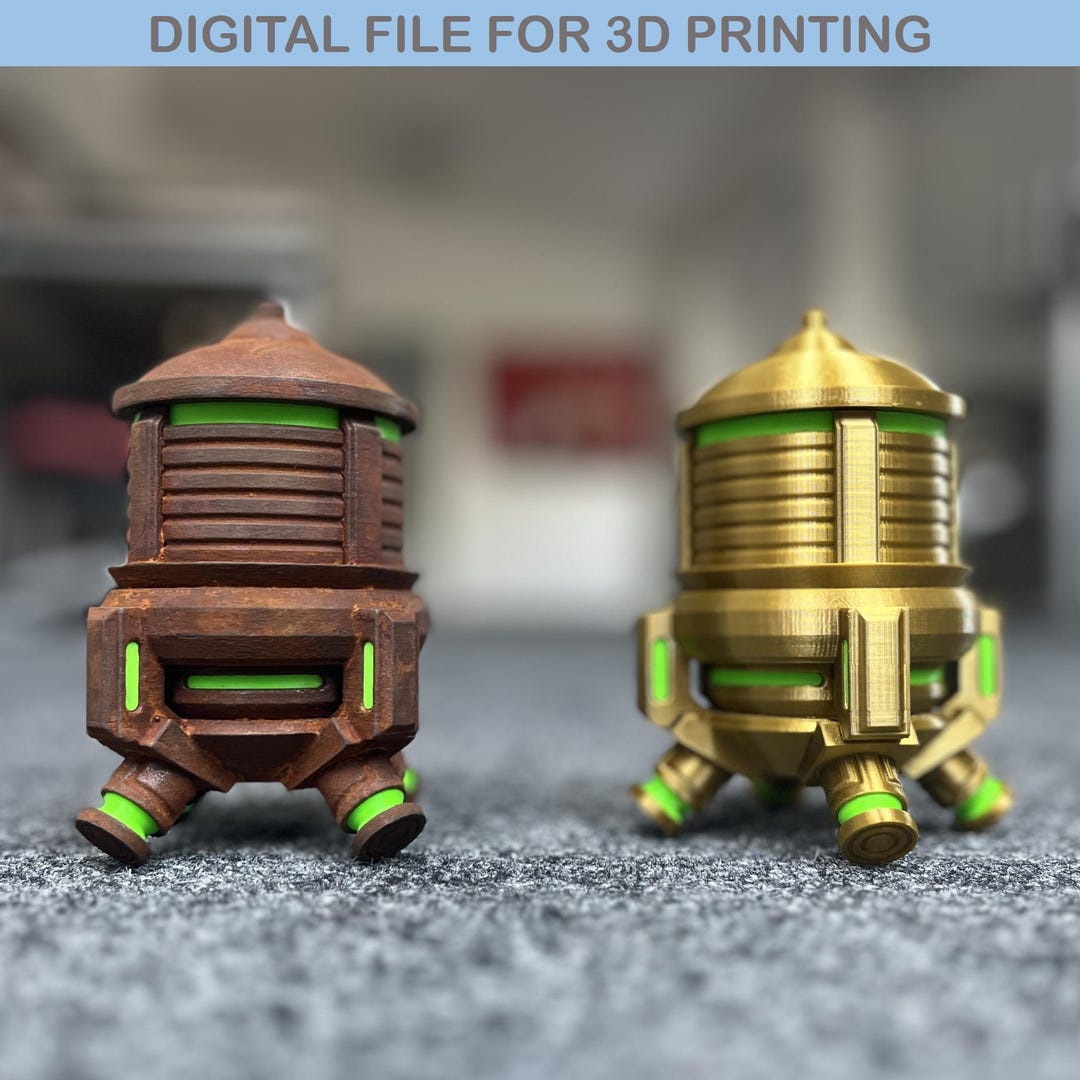STL File for 3D Printing Fallout Plasma Grenade Prop Decor Storage ...