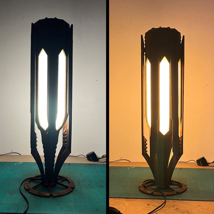 STL Files for 3D Printing Gothic Lamp Style Lampshade House Decor ...