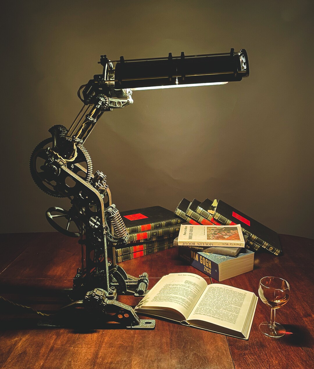 STL Files for 3D Printing Desk Lamp Steampunk Style Lampshade DIY Easy ...