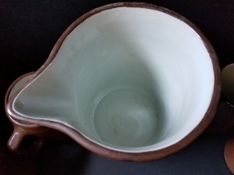 Buckeye Pottery Stoneware Jug and 6 Mugs 1920s - Etsy