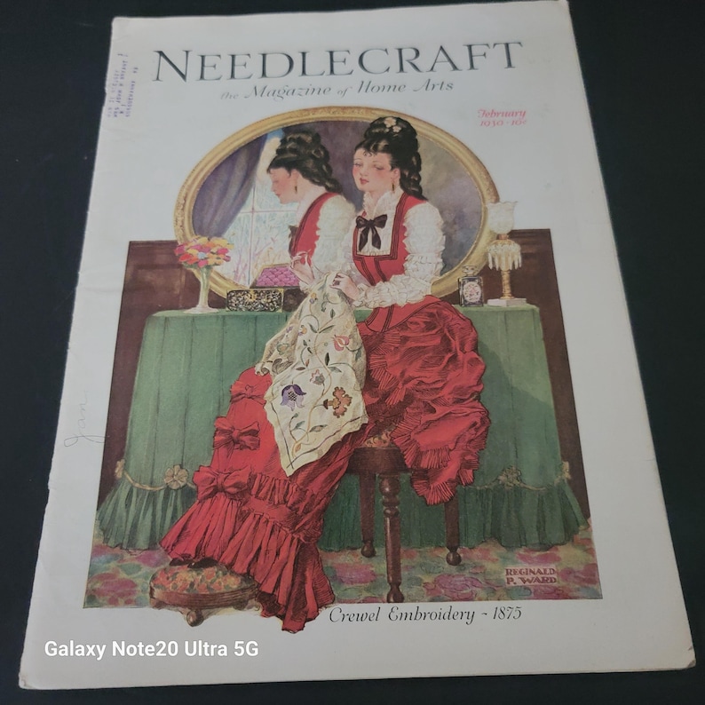 Feb 1930 Needlecraft Magazine - Etsy