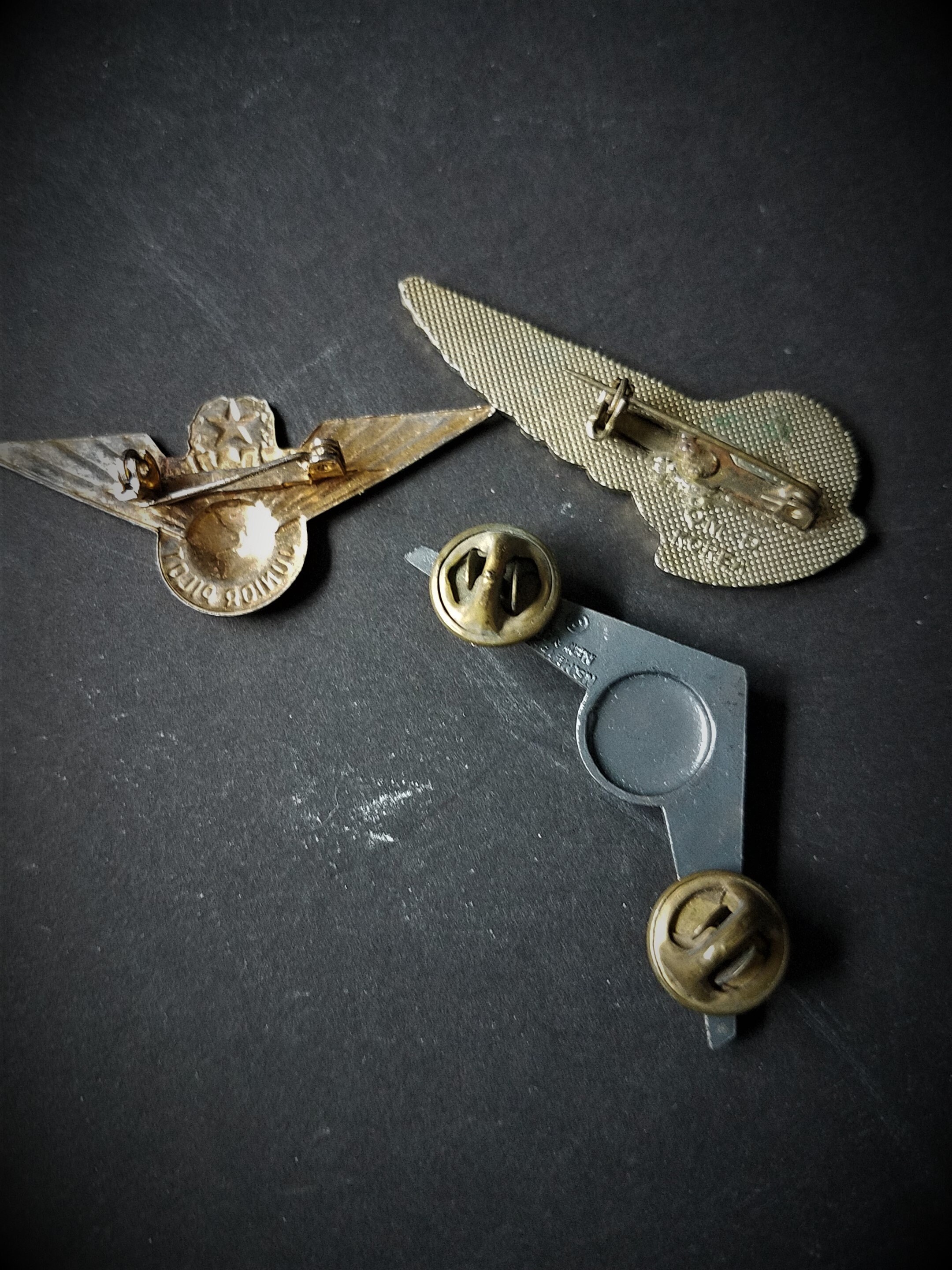 Vintage TWA & Railroad Pins