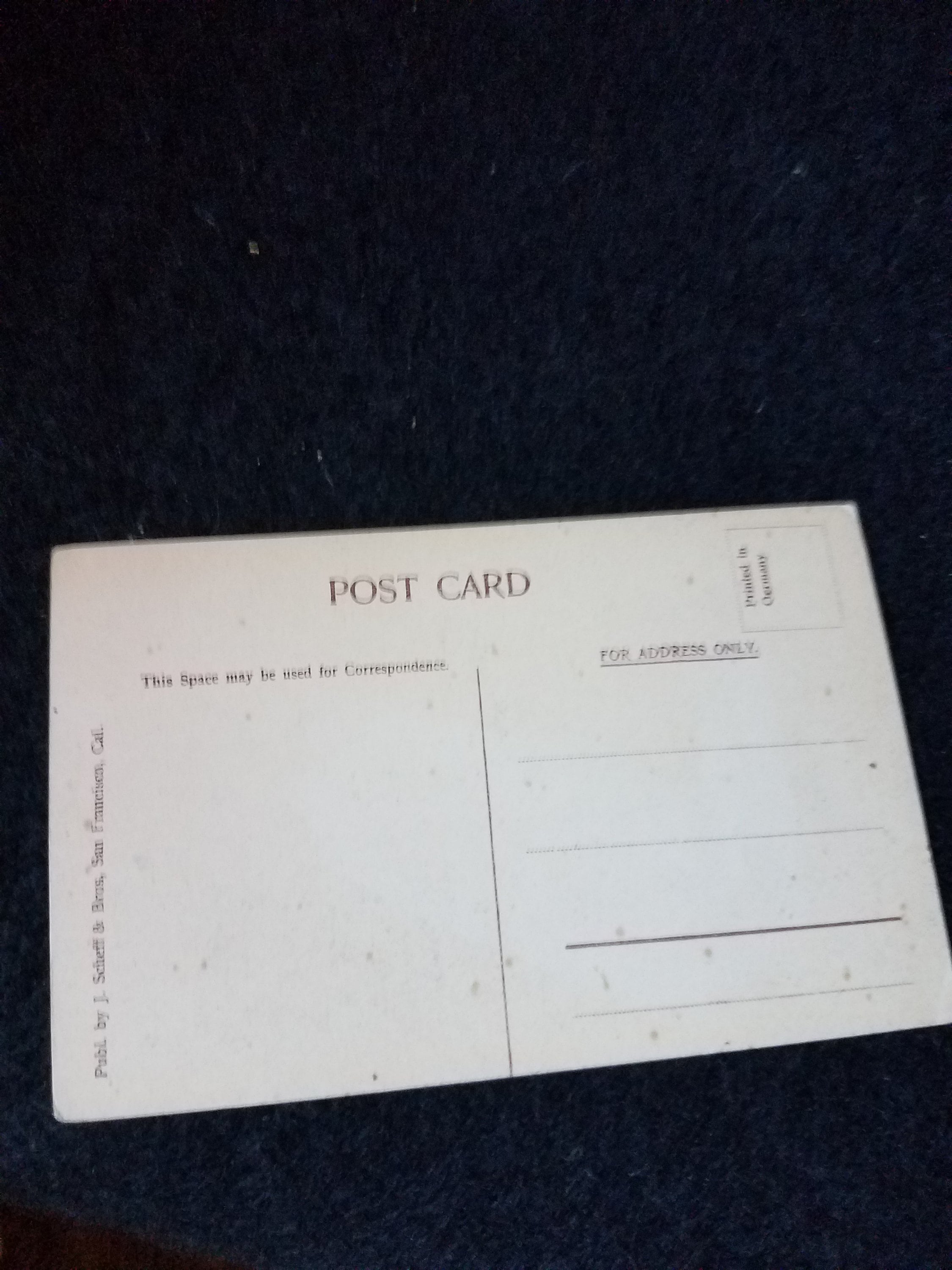 Antique Chico State Normal School Postcard