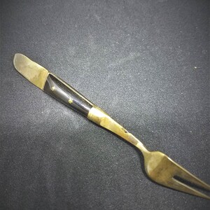 Thai Bronze & Rosewood Cocktail Forks With Buddha - Etsy