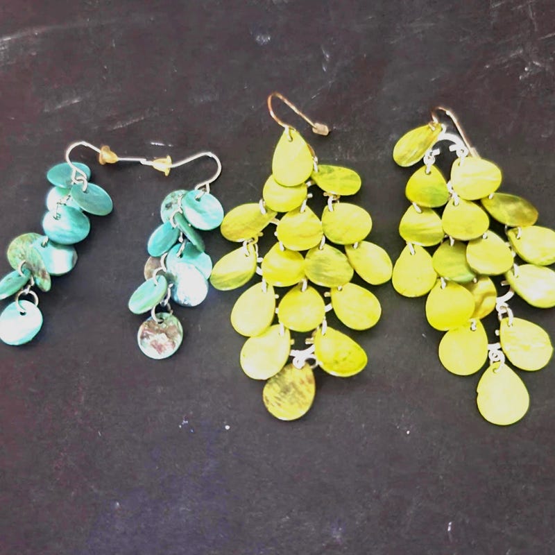 Capiz Shell Jewelry - Etsy