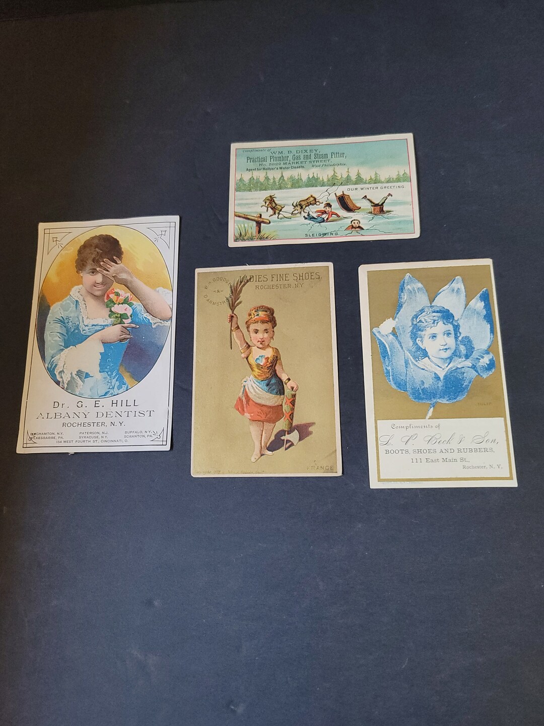 Original Victorian Trading Cards - Etsy