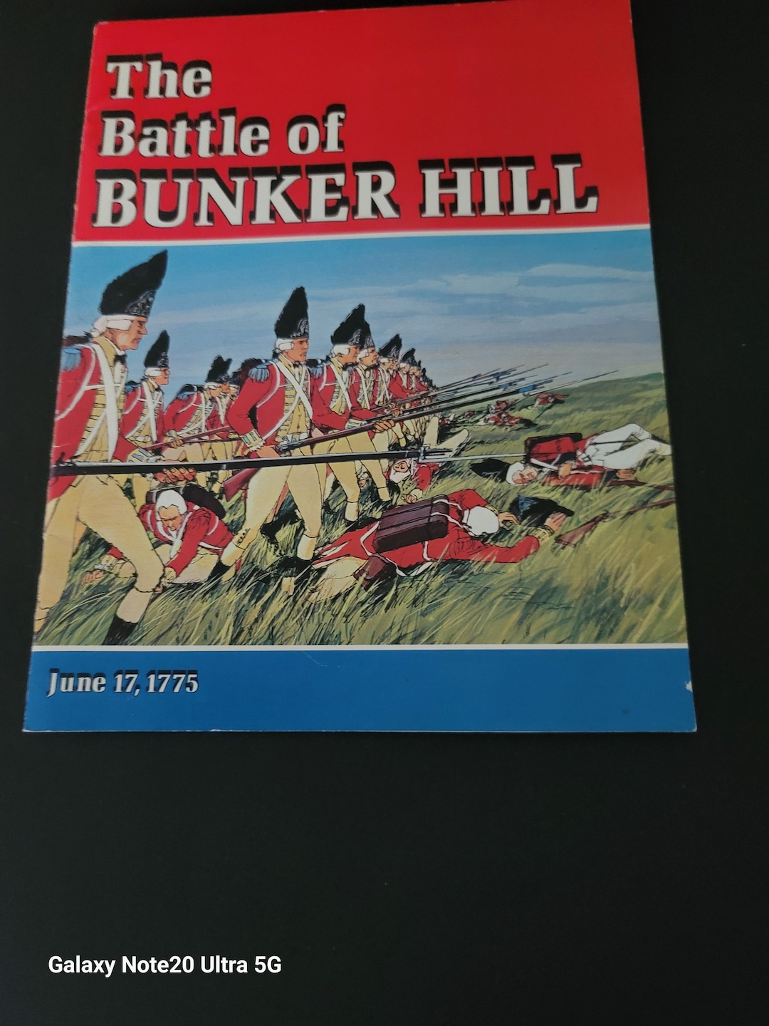 The Battle of Bunker Hill 1775 Booklet - Etsy