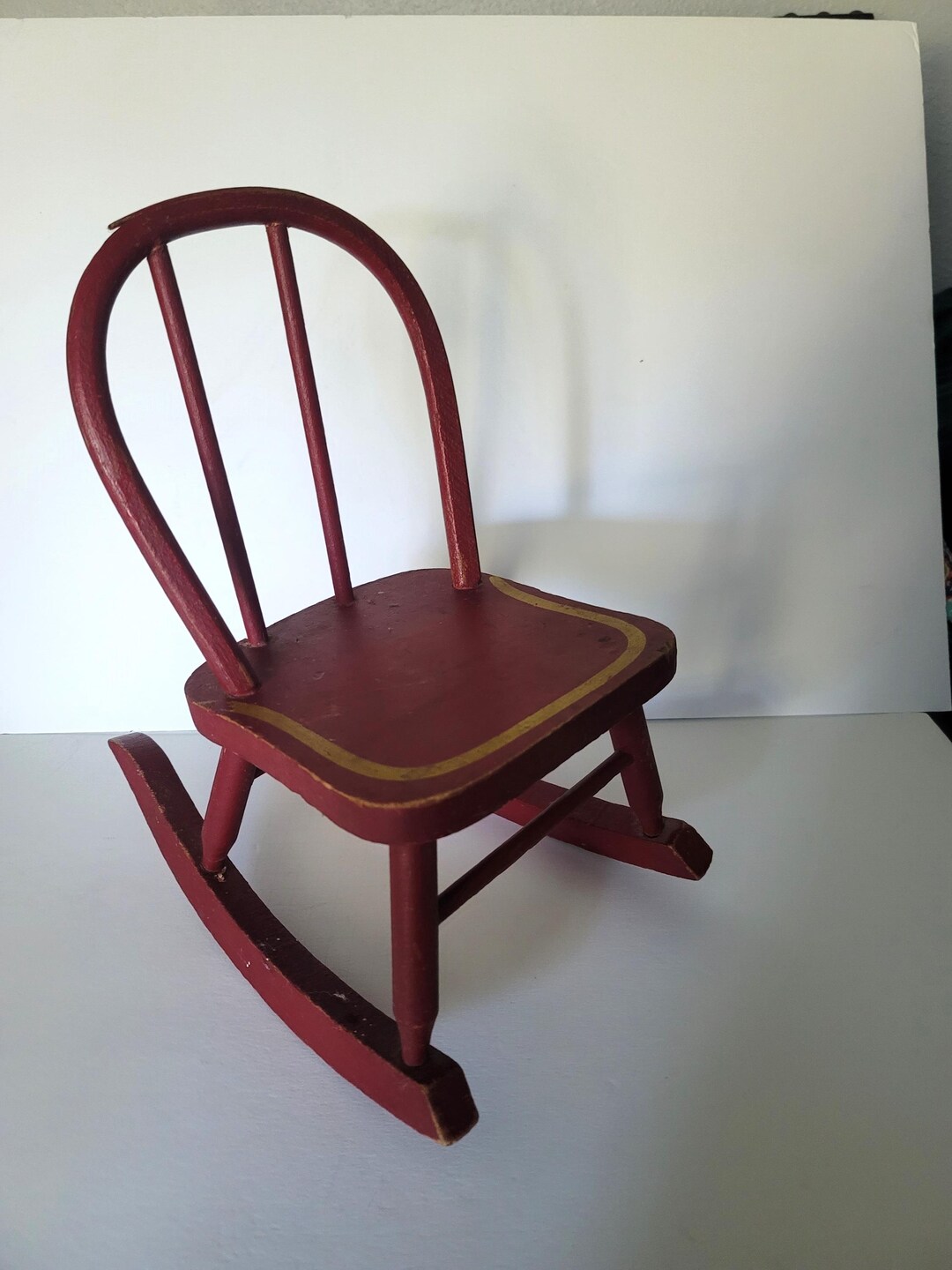 Antique Childs Rocking Chair - Etsy