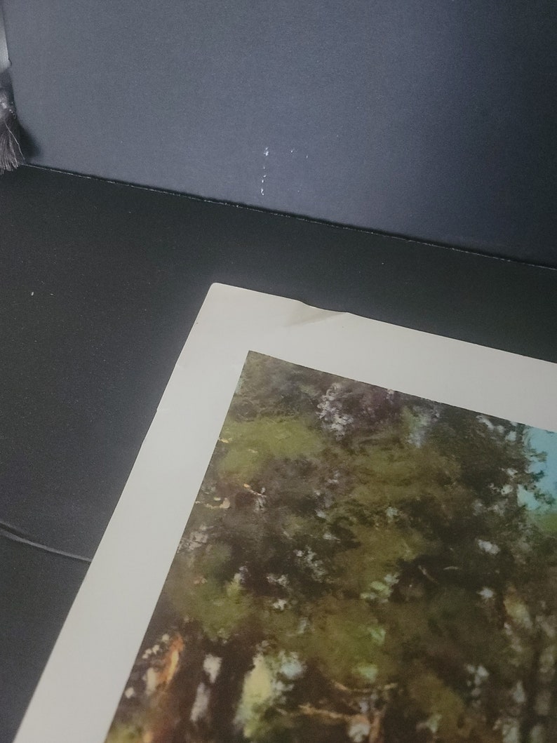 1950s Robert Wood Lithograph Majestic Peaks - Etsy