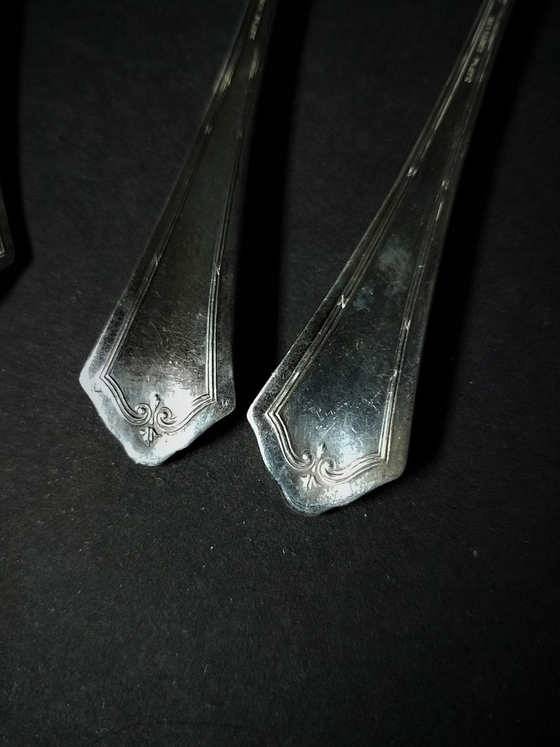 Oneida Community Reliance Silver Plate Salad Forks - Etsy