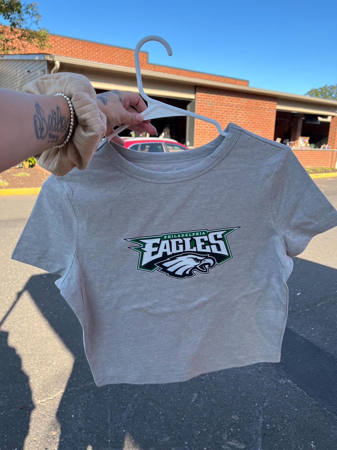 Philadelphia Eagles Crop Top - Etsy