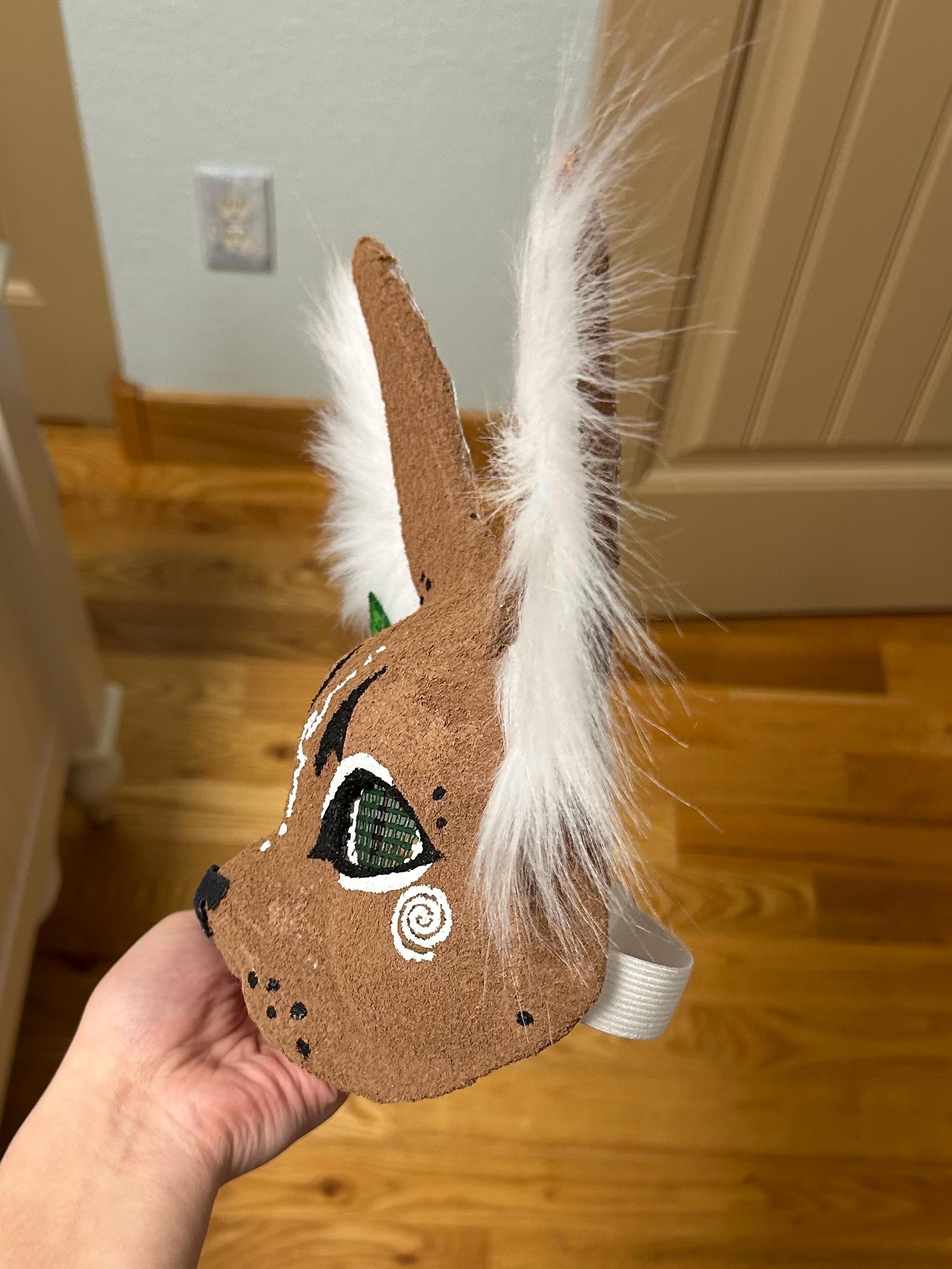 Female Caracal Therian, Furry, Halloween and Cosplay Mask - Etsy