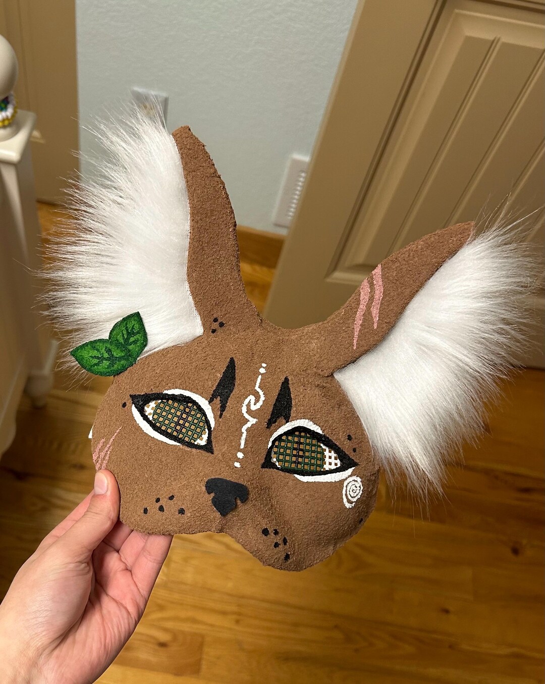 Female Caracal Therian, Furry, Halloween and Cosplay Mask - Etsy
