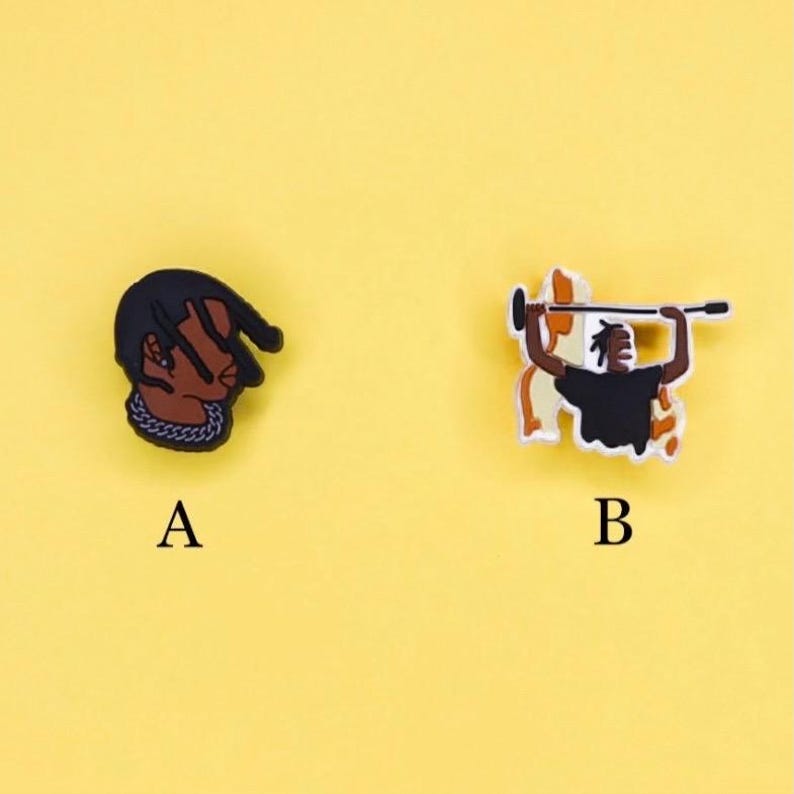 Singer Rapper Clog Charms - Male Celebrity Artist Shoe Charms - Shoe ...