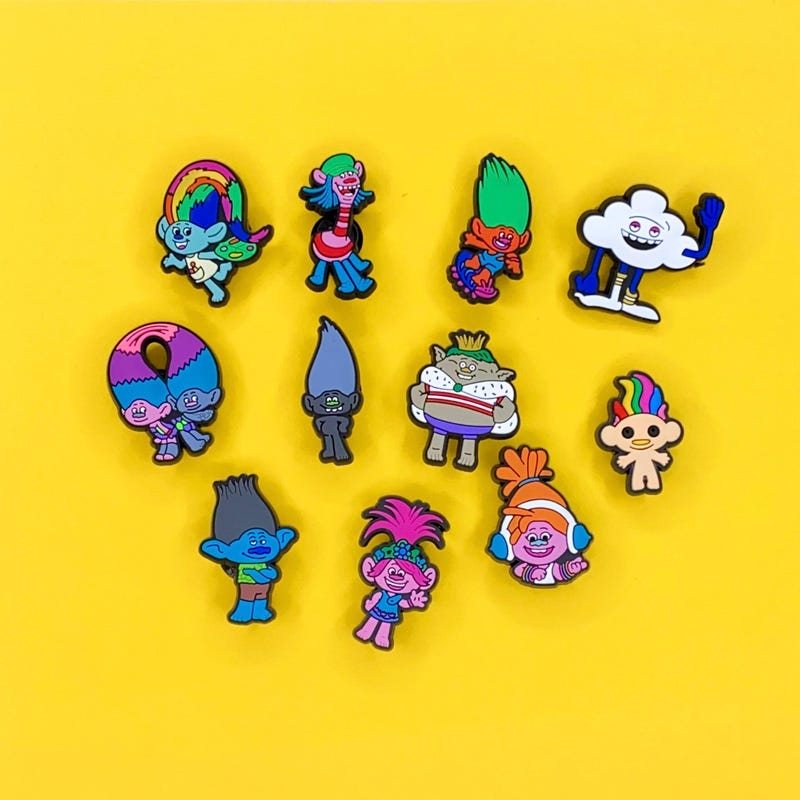Troll Croc Charms - Etsy