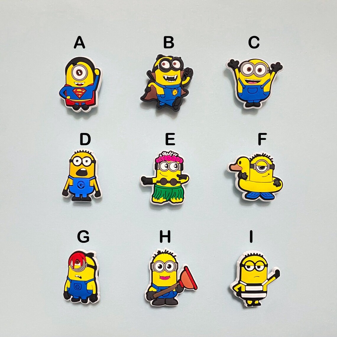 Minion Shoe Charms / Cute Shoe Charms / Shoe Charms for Kids / Shoe ...