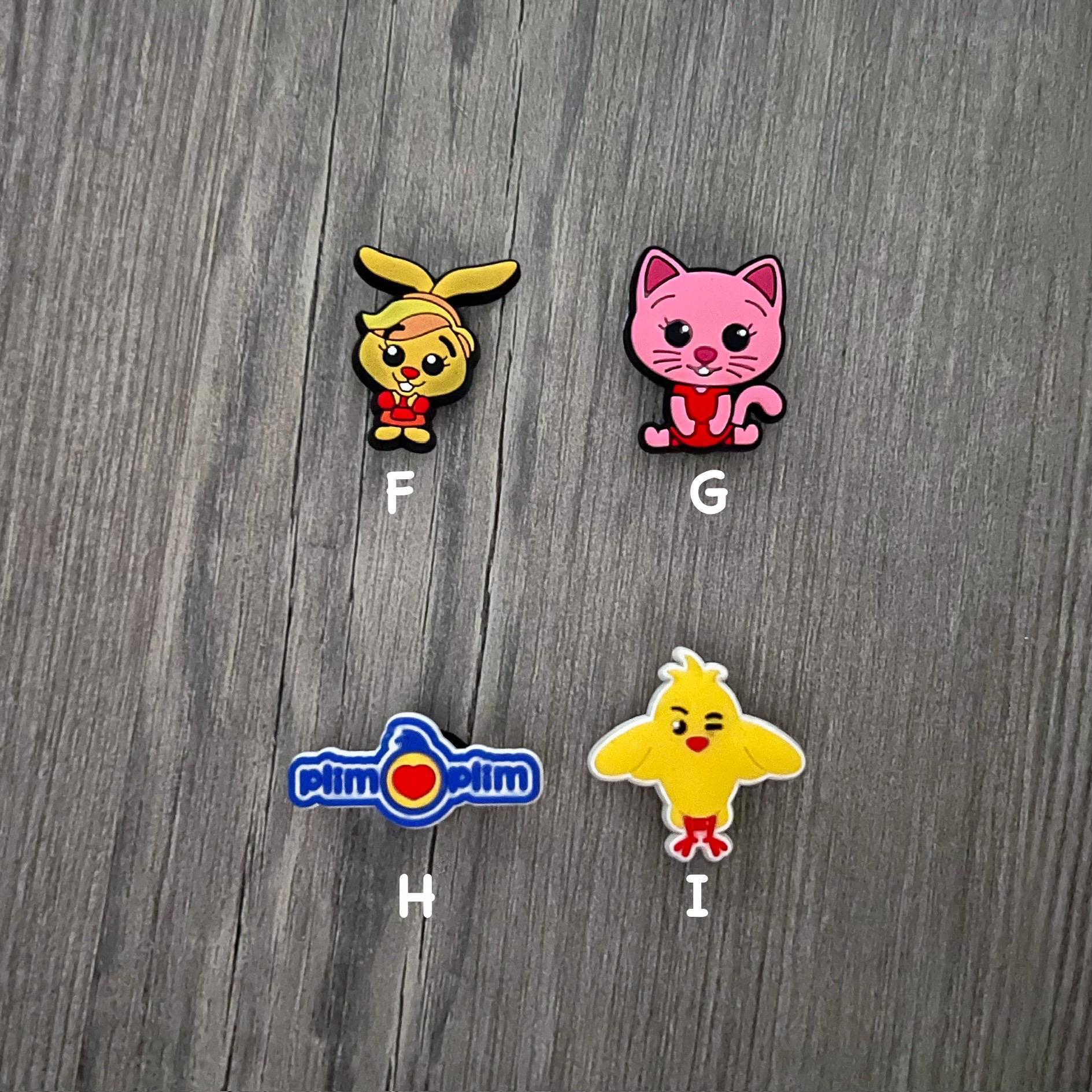 Plim Clown Superhero TV Show Clog Charms Singing Latin Argentine ...