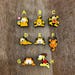 Orange Tabby Cat Persian Cat Clog Charms - Funny Lazy Gar Shoe Charms ...