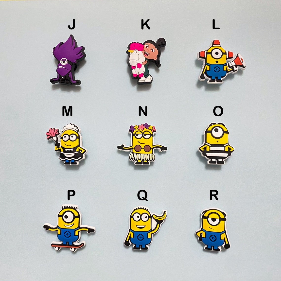 Minion Shoe Charms / Cute Shoe Charms / Shoe Charms for Kids / Shoe ...