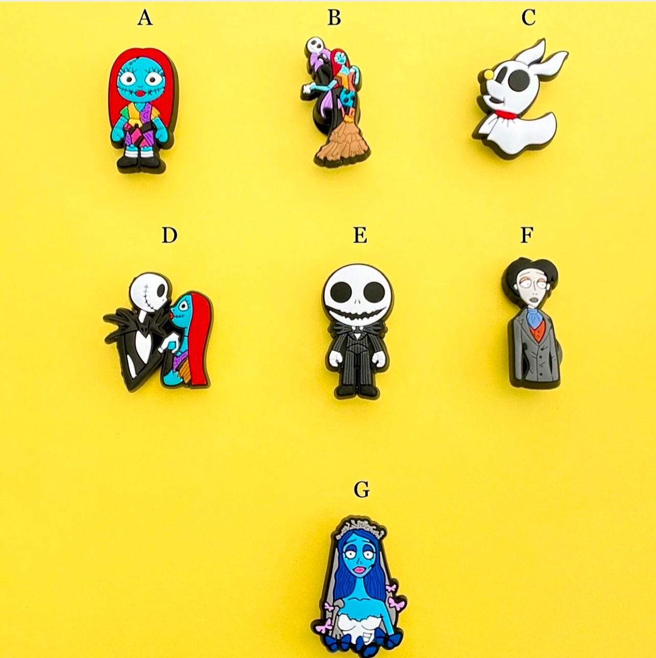 Skelly Sally Bride Corpse Halloween Clog Charms - Horror Movie Ghost ...