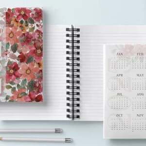 Bright Floral Printable Planner - Instant Download - Etsy