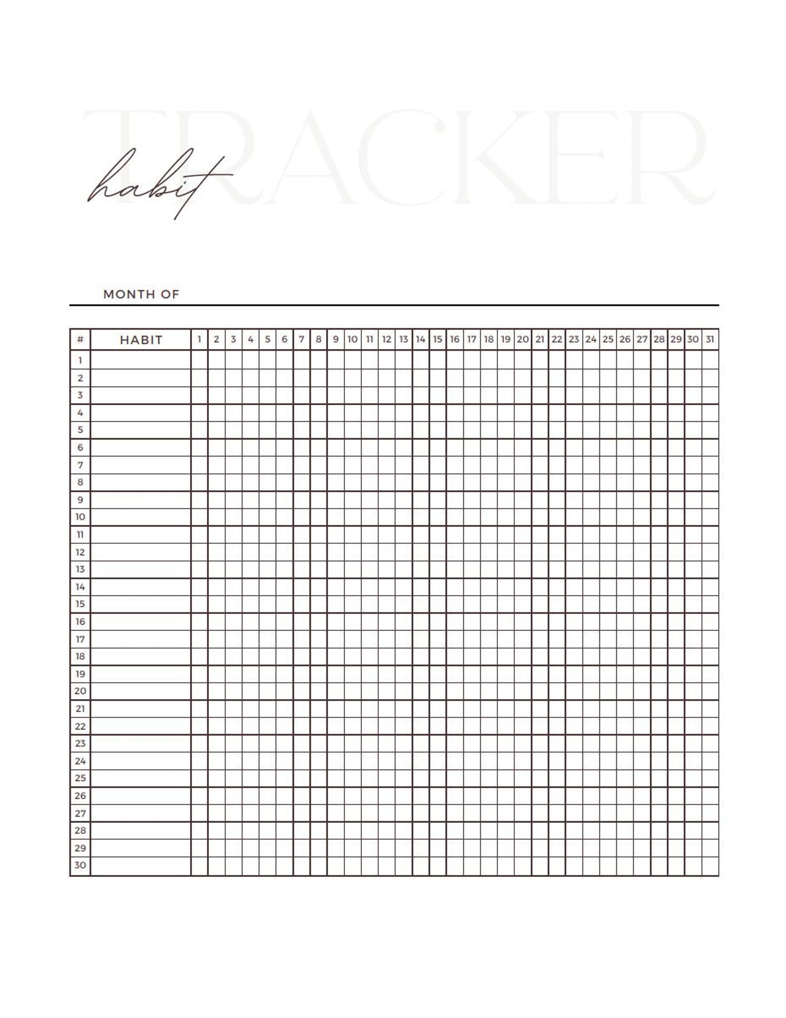 Simple Printable Planner - Instant Download - Etsy