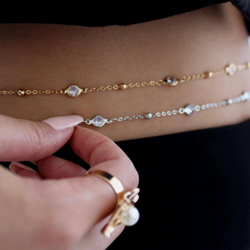 Body Chain Jewelry - Etsy