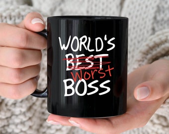 Worlds Best Boss Mug - Etsy