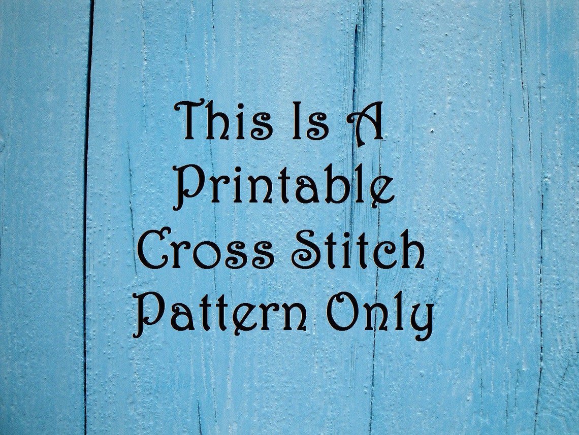 Good Morning Sinners Small Cross Stitch Pattern Easy Cross | Etsy