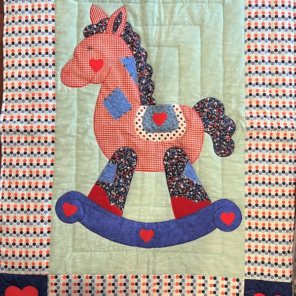 Horse Quilt - Etsy