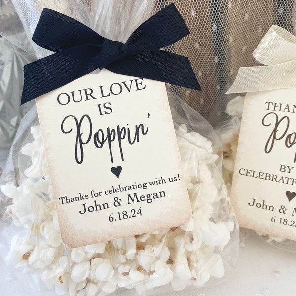 Wedding Popcorn - Etsy