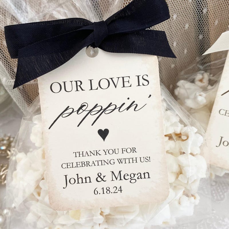 Wedding Popcorn - Etsy