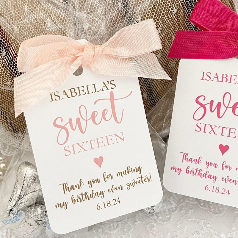 Sweet 16 Party Favors - Etsy