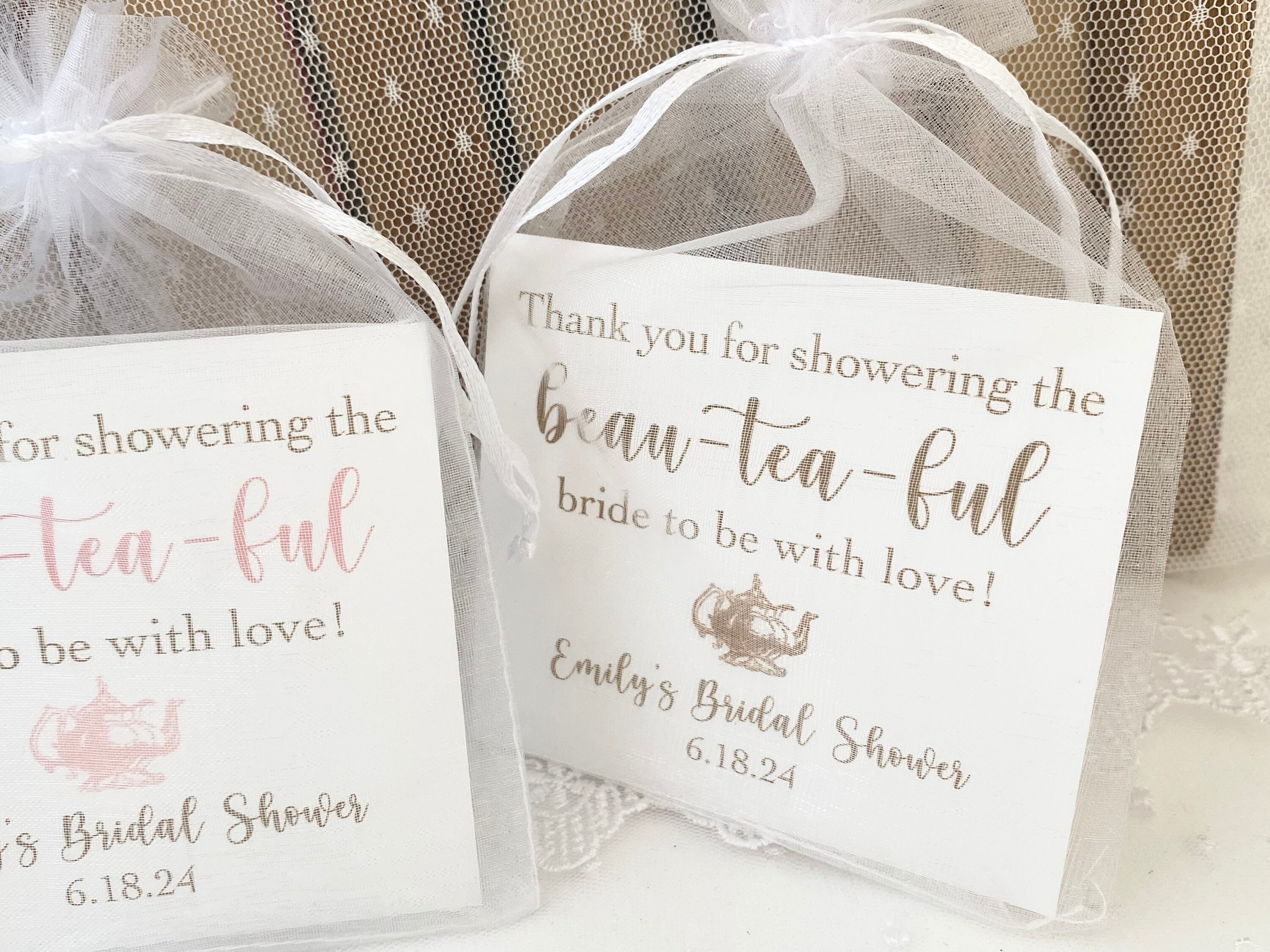 Ladies Tea Party Favor Ideas